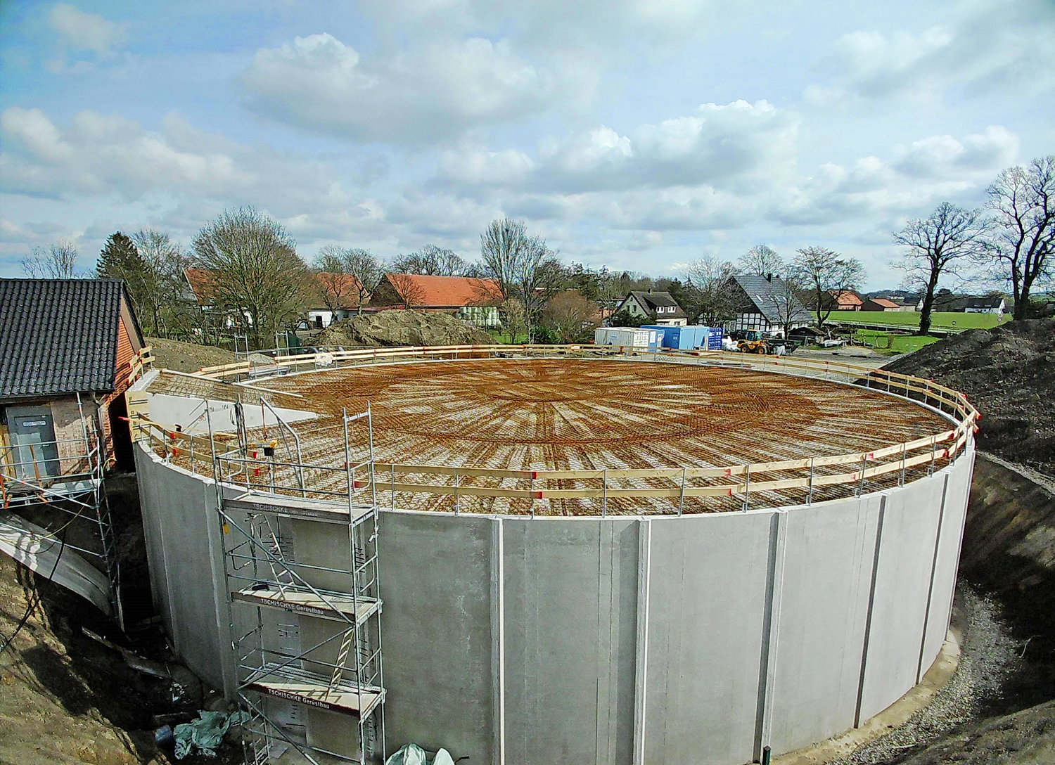 Neue Trinkwasserkammer in Betrieb! - Stadtwerke Löhne